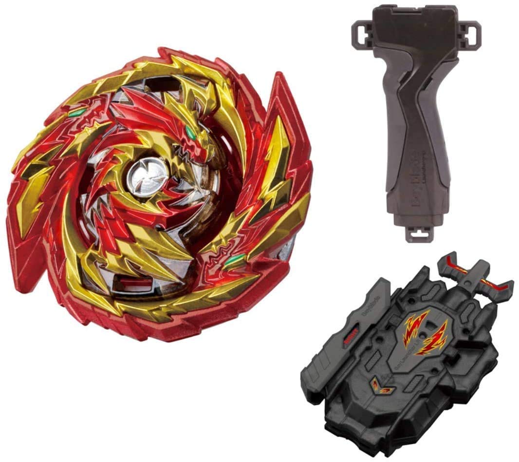 Buy Beyblade Burst GT B-155 Master Diabolos.Gn with Long Bey Launcher ...