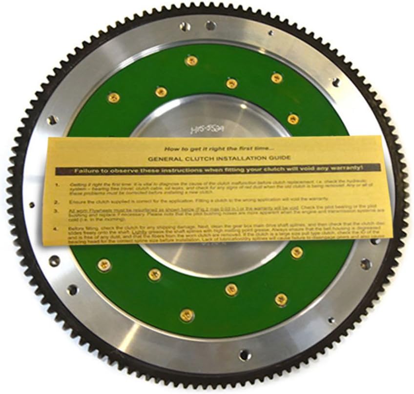 Amazon.com: Fidanza 7.5 lbs Billet Aluminum Flywheel WORKS WITH 191681 ...