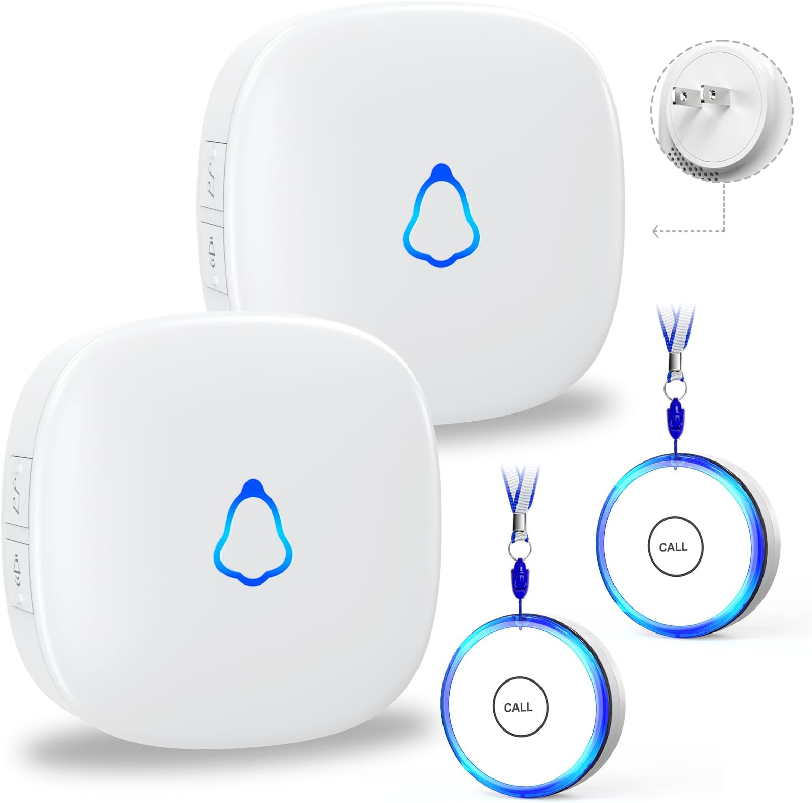 Amazon.com: Caregiver Call Button for Elderly Seniors: Wireless ...