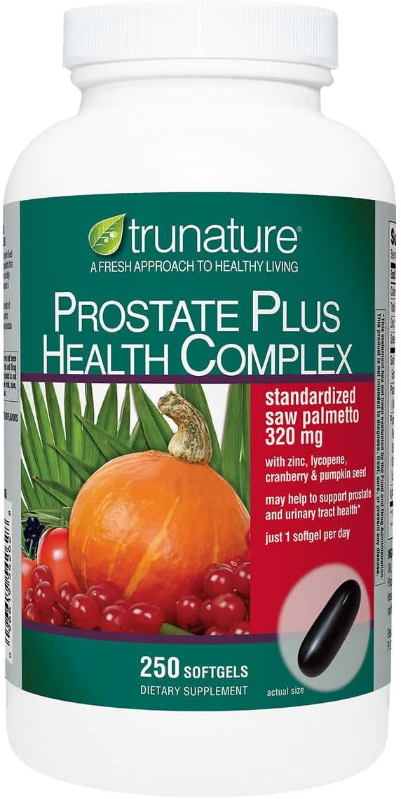 Amazon.com: LONG GLACIER Trunature Prostate Plus Health Complex, 250 ...