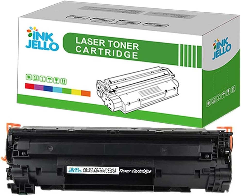 Inkjello Compatible Toner Cartridge Replacement for HP LaserJet P1005 ...