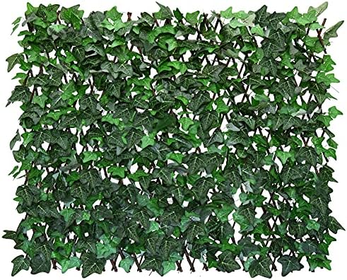 Amazon.com : ShadeMart Expandable Privacy Fence Greenery Screen for ...