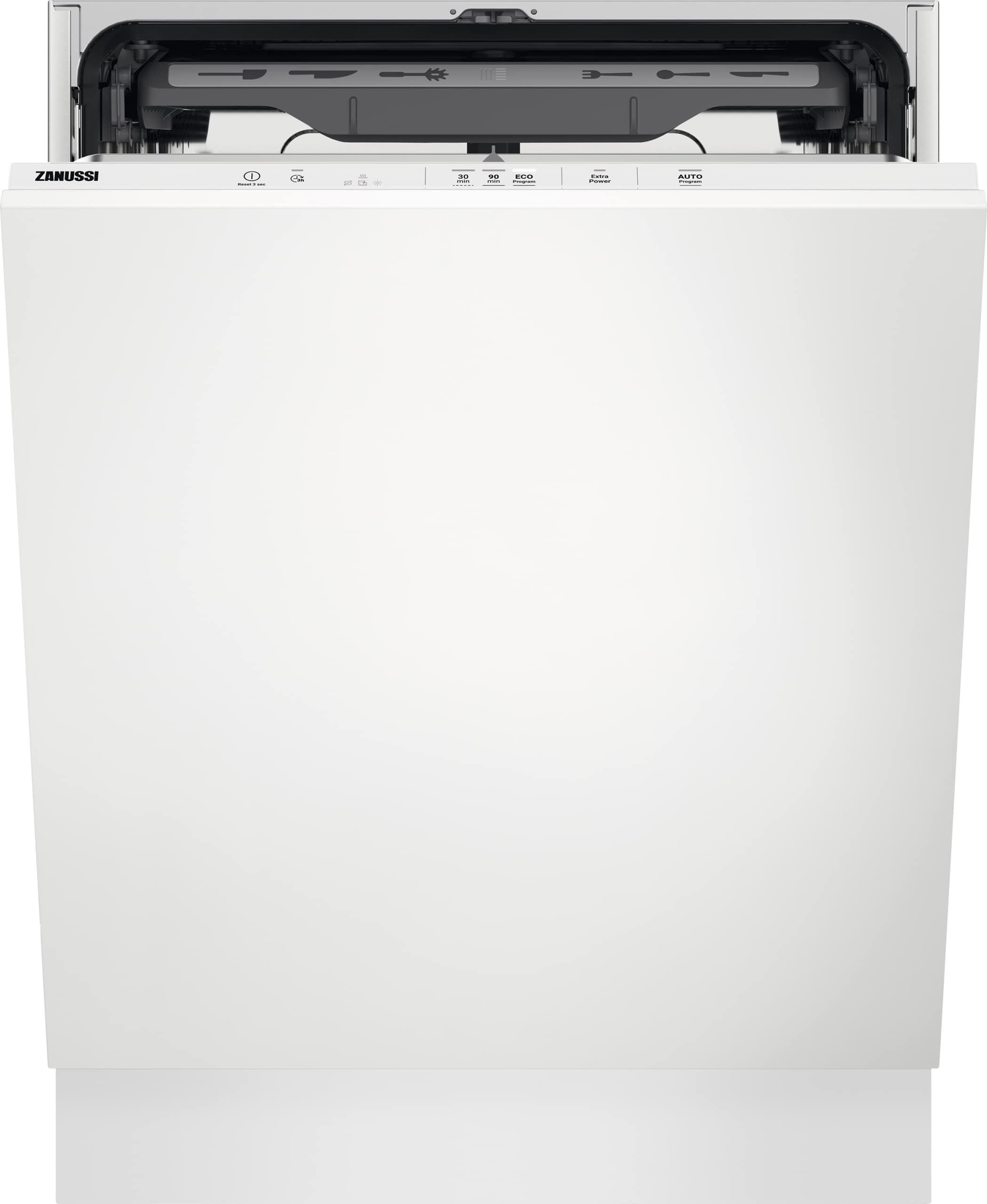Zanussi Built-In Intergrated Dishwasher ZDLN2621 / 14 place settings ...