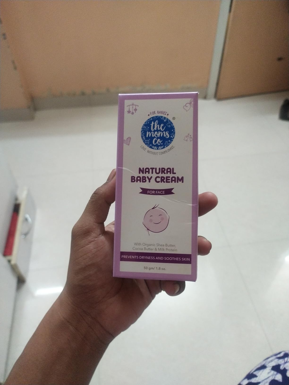 Buy The Moms Co Natural Baby Cream, Enriched with Organic Shea Butter ...