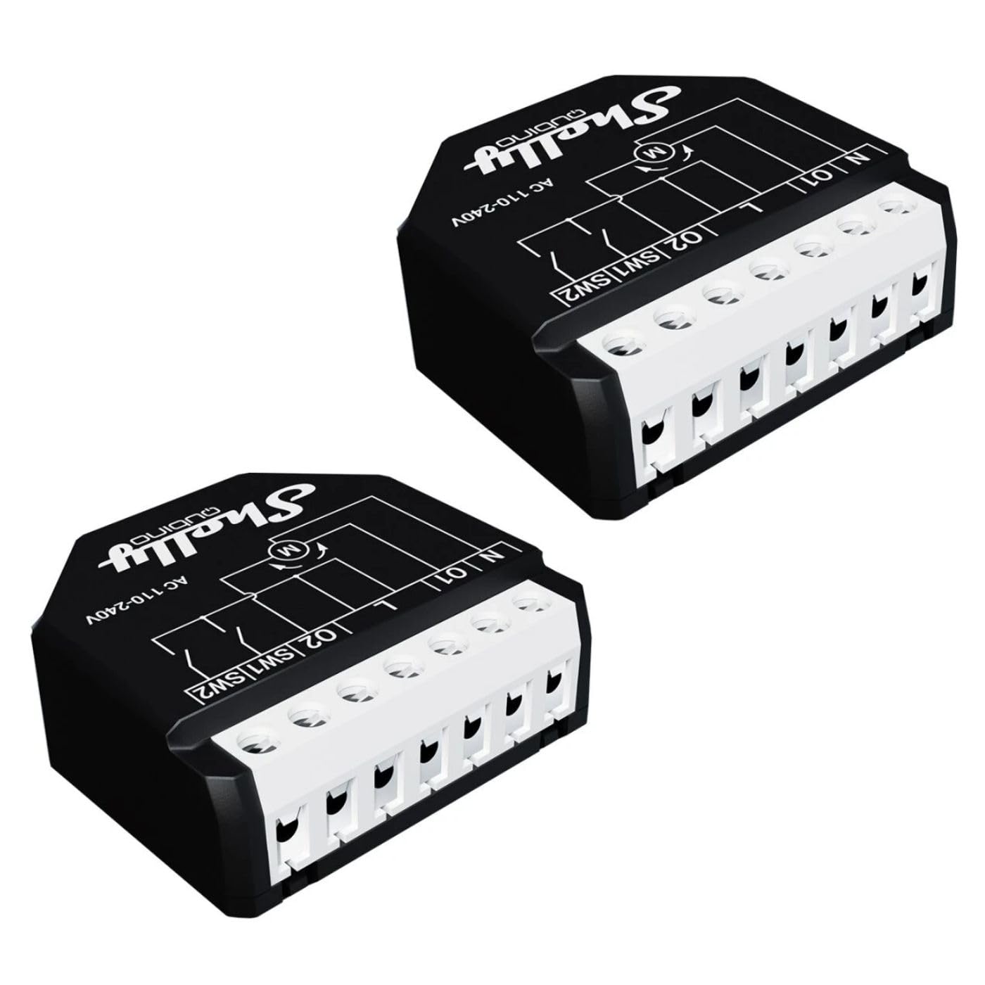 Buy Shelly Qubino Wave Shutter | Pack of 2 | Z-Wave Roller Shutter ...