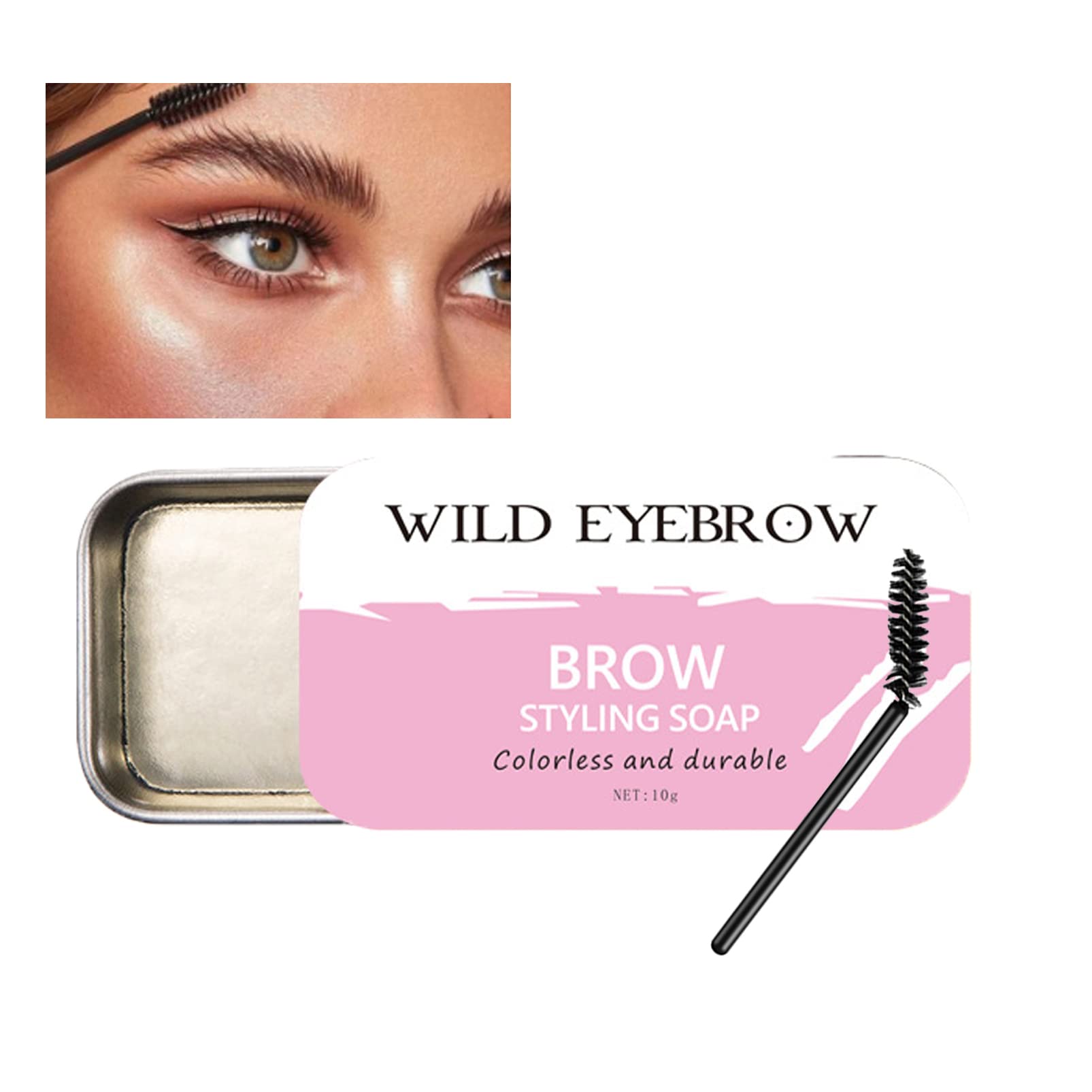 Eyebrow Soap Kit,Brow Gel,Waterproof Eyebrow Wax,Eyebrow Kit,Brow Gel ...