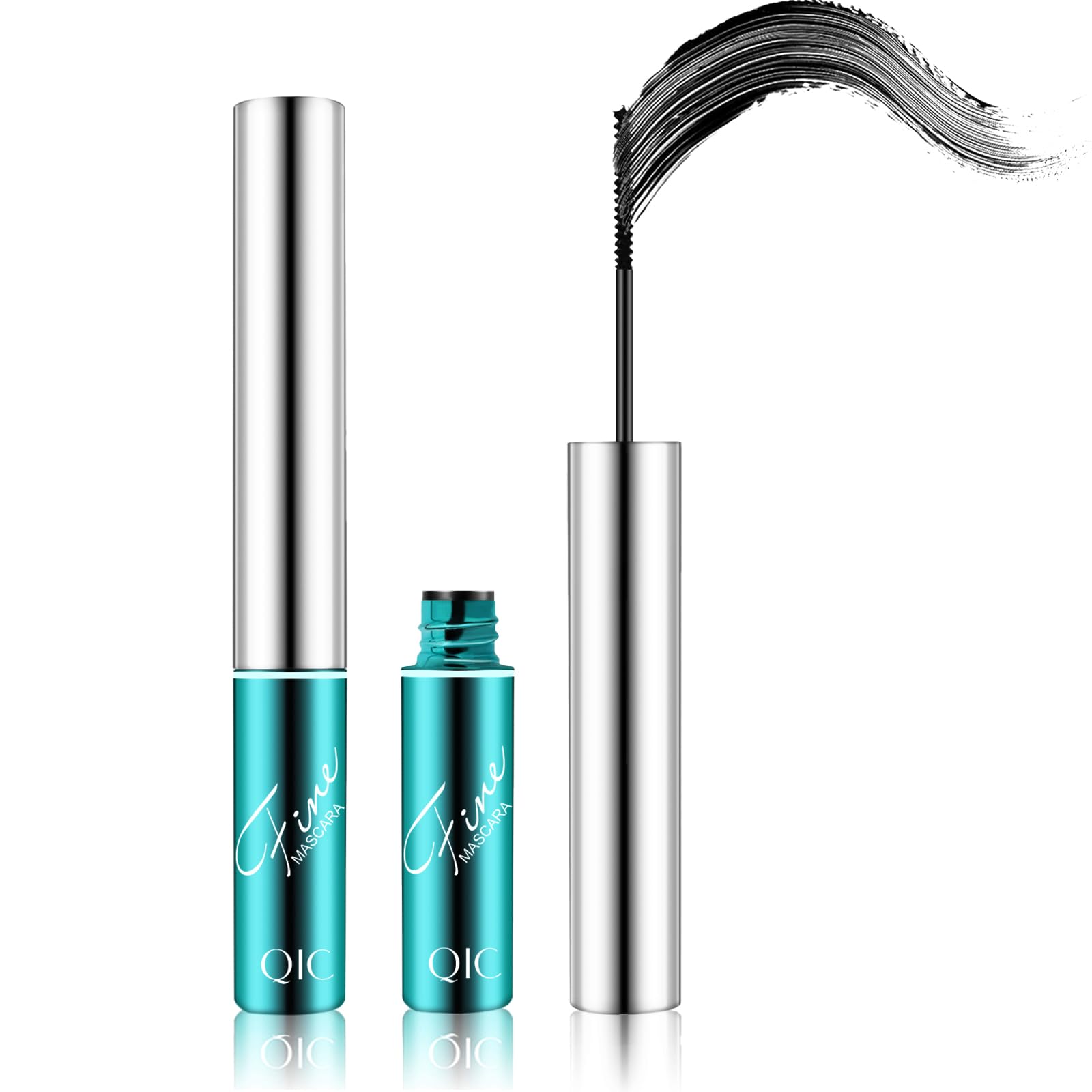 Amazon.com : 4D Ultra Fine Black Mascara for Fine Short Eyelash ...