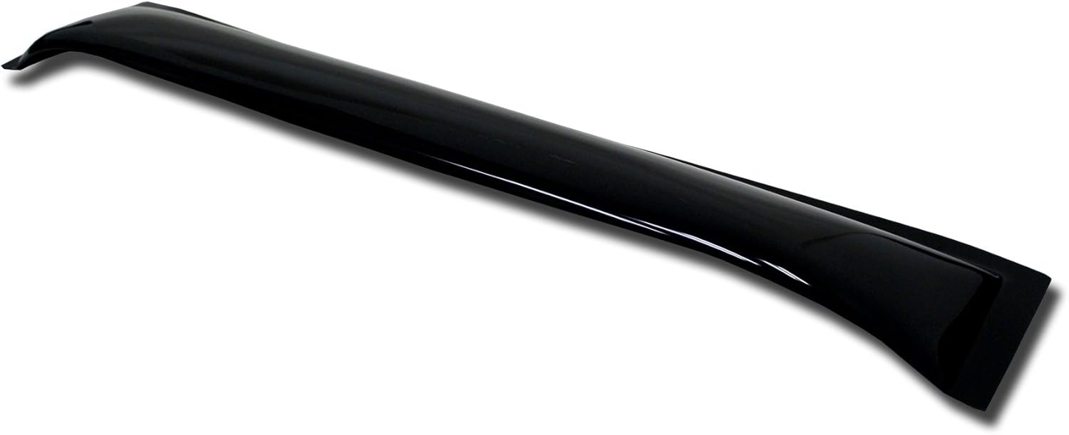 Amazon.com: TuningPros RV-03 Rear Window Visor Deflector Roof Spoiler ...