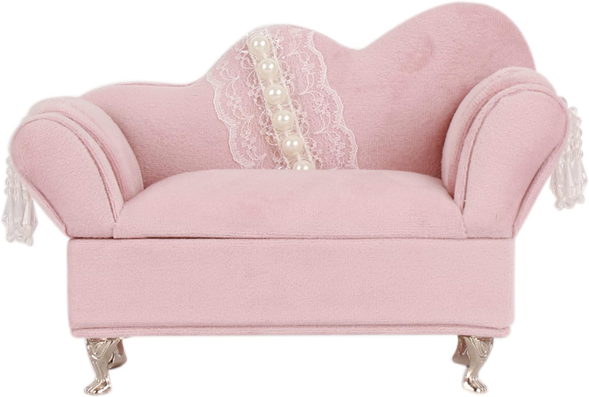 Amazon.com: DD-life Openable Sofa Jewelry Box Couch Jewelry Box ...