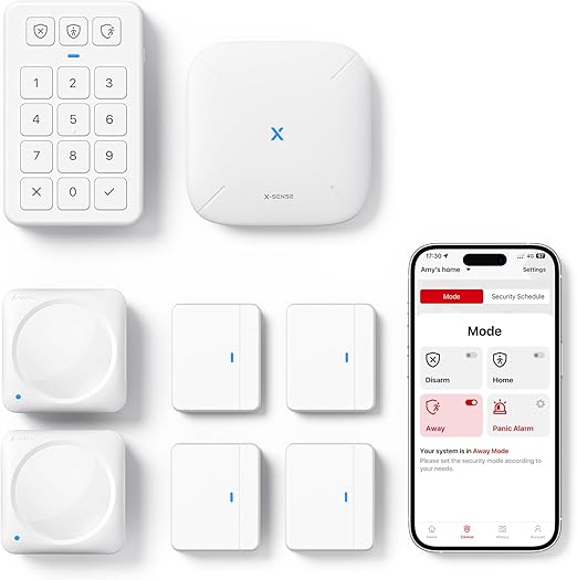 X-Sense Smart Home Security Systems, Wireless alarm systems, Works with ...