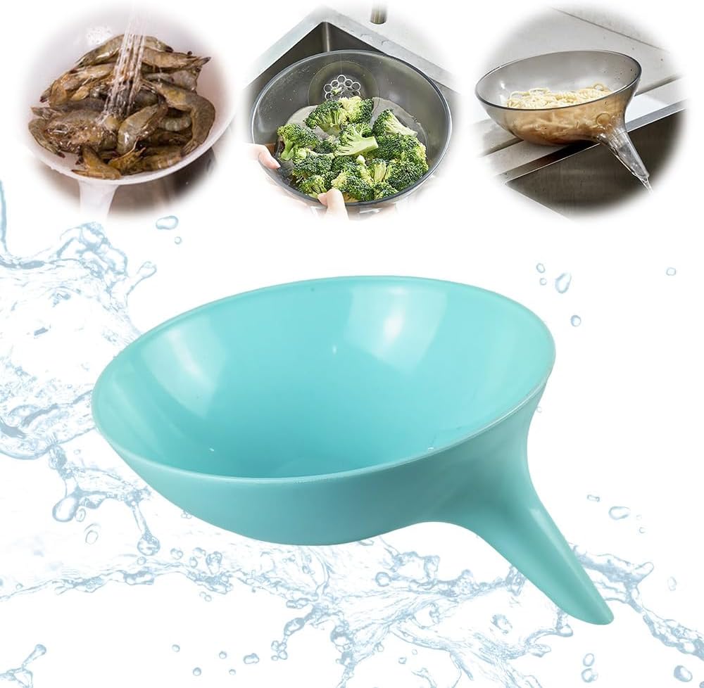 Amazon.com: Drainer Food Basket with Spout, Multifunctional Draining ...