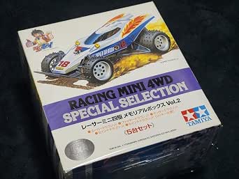 Amazon.co.jp: Mini 4WD Racer Memorial Box Unassembled Vol.2 : Hobbies