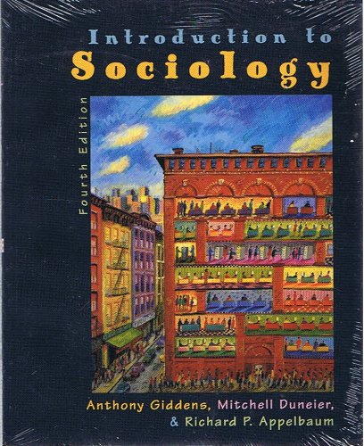Introduction to Sociology, 4th Edition: Anthony Giddens: Amazon.com: Books