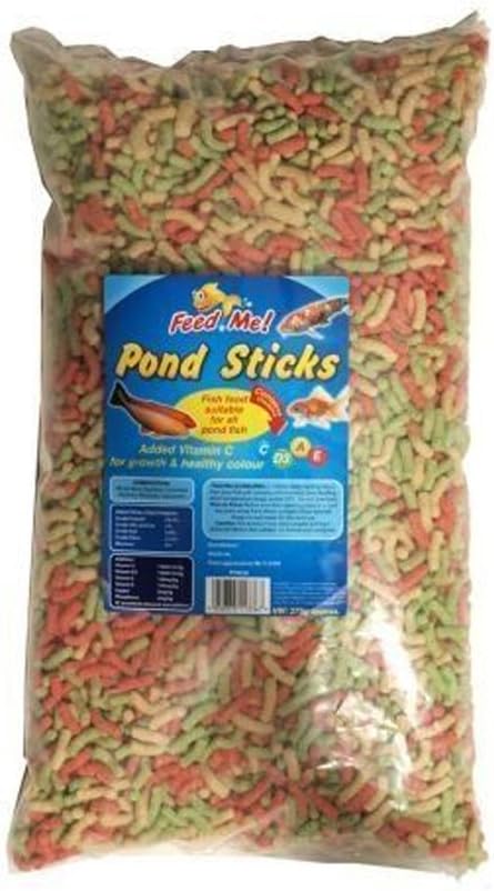 Extra Select Koi Sticks - Koi Food Pond Sticks, Complete Pond Fish Food ...