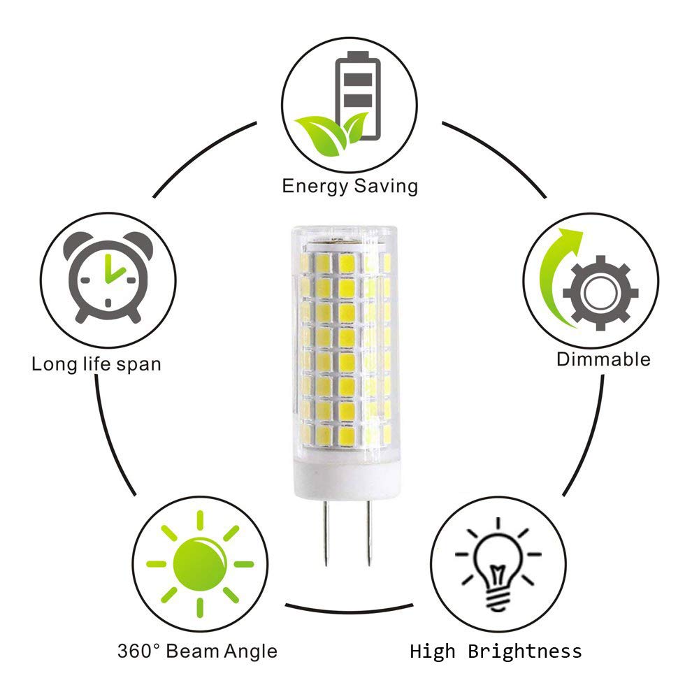 Snapklik.com : G8 Led Bulb, 7W G8 Led Lamps, 75W Halogen Bulb ...