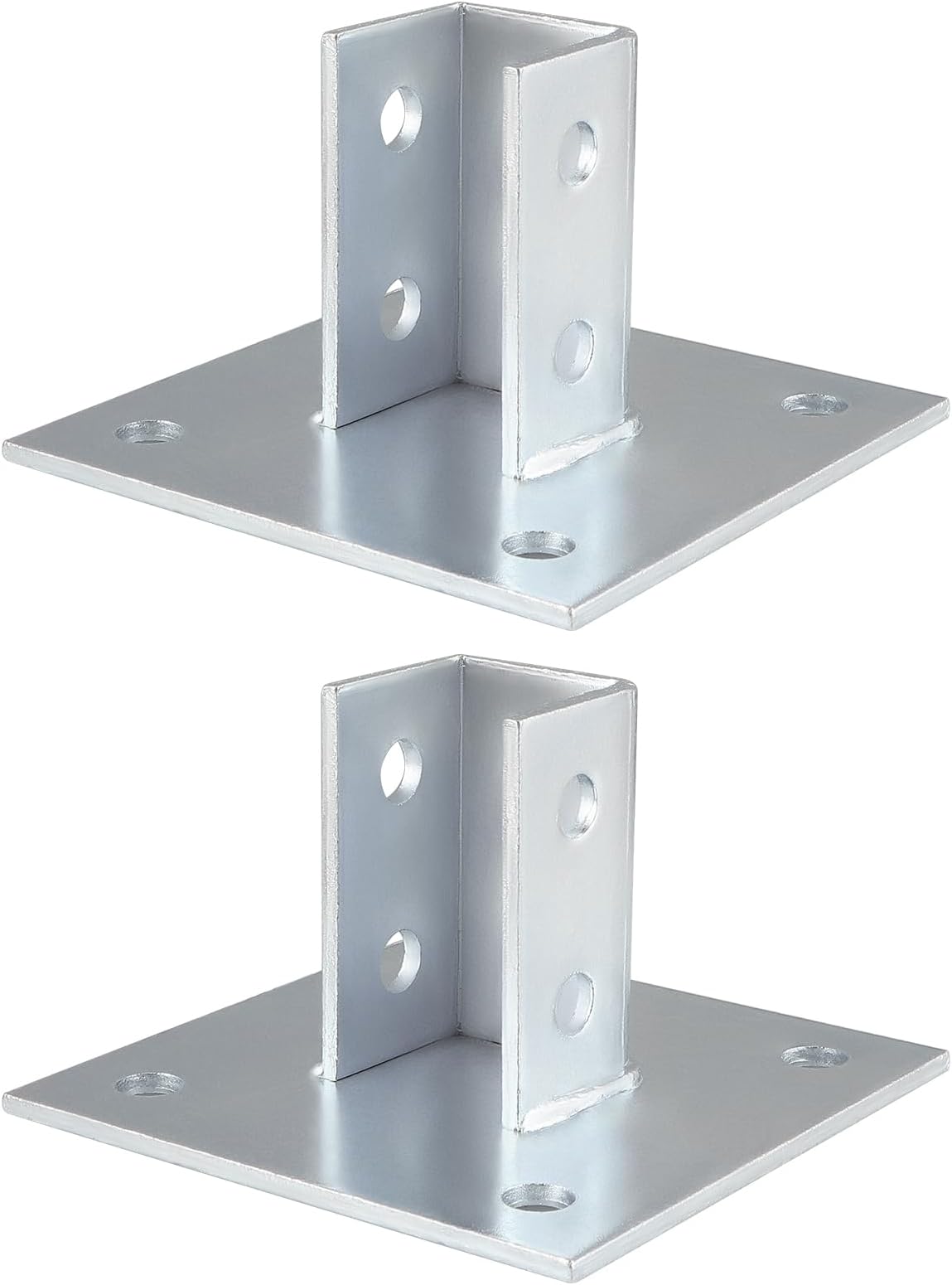 Amazon.com: Singvon Heavy Duty Channel Post Base, 1-5/8” Strut Channel ...