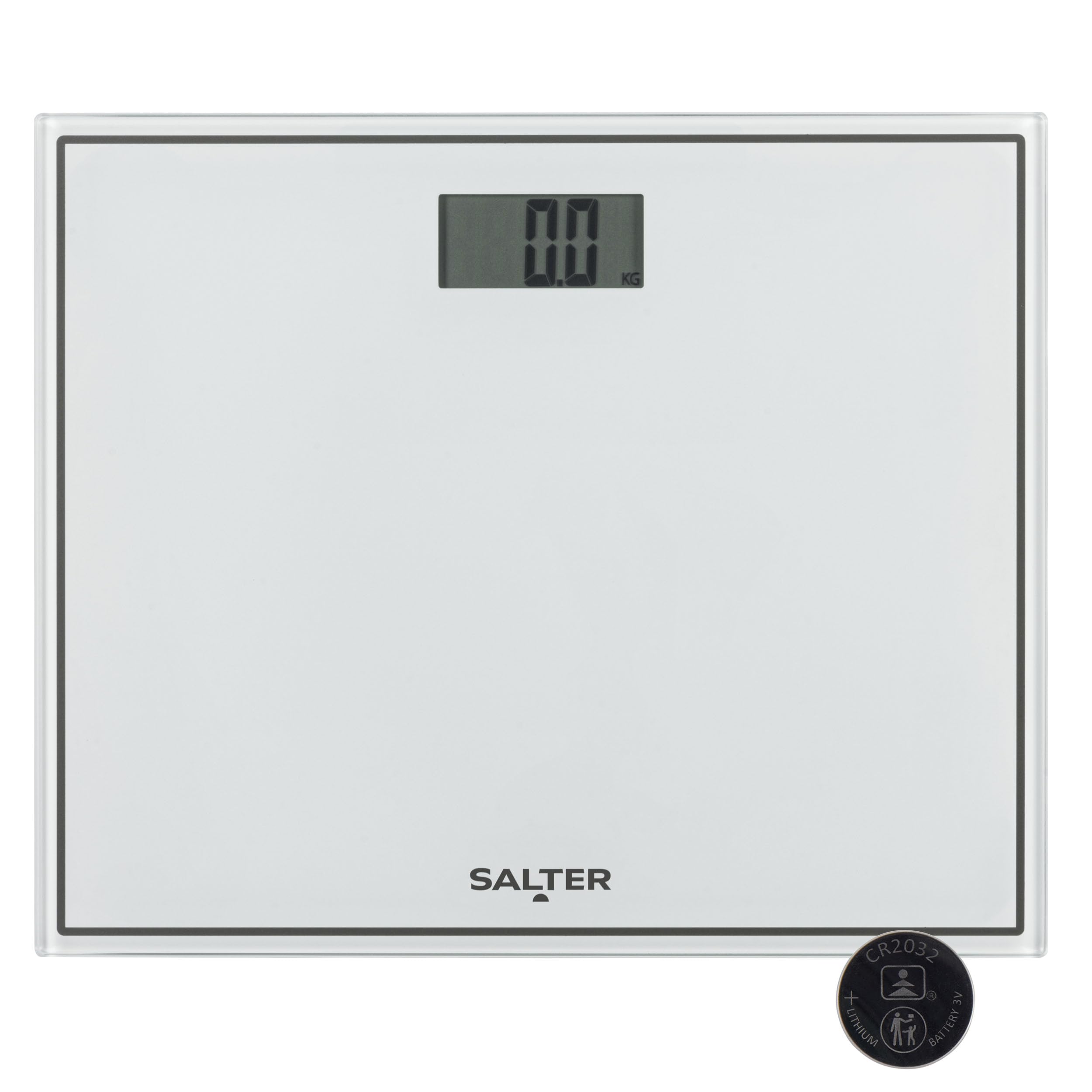 Snapklik.com : Compact Digital Bathroom Scales - Toughened Glass ...