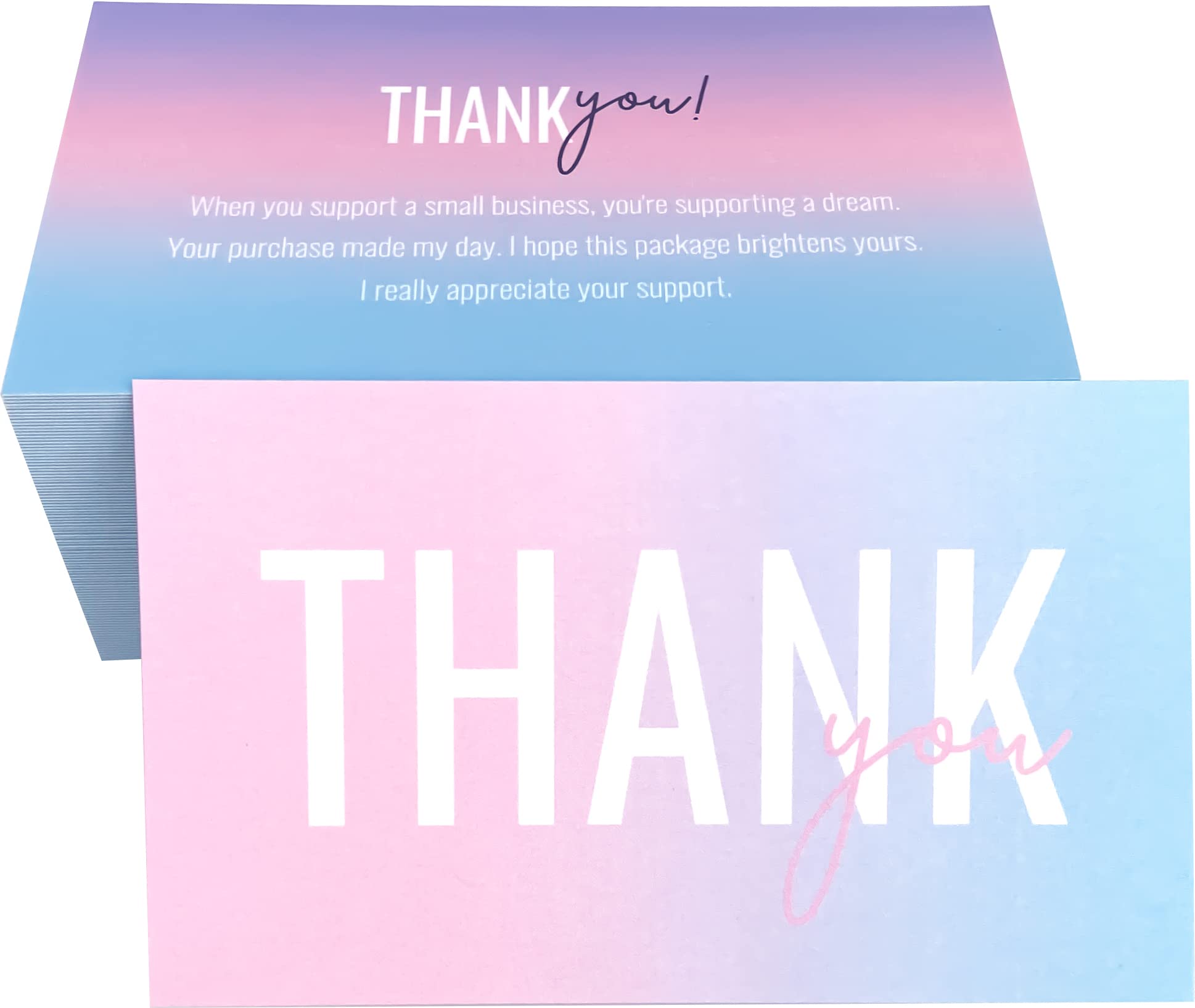 Amazon.com : RXBC2011 Thank you Card Package Insert for Online business ...