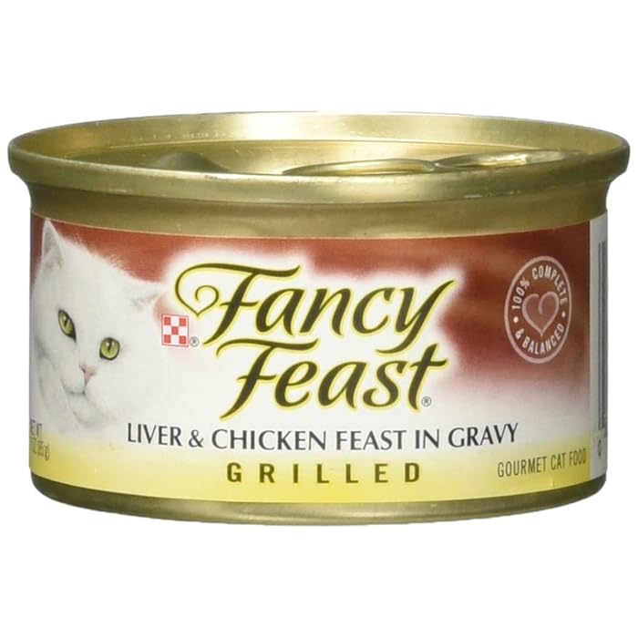 Buy Fancy Feast Grilled Liver and Chicken Feast in Gravy Gourmet Cat ...