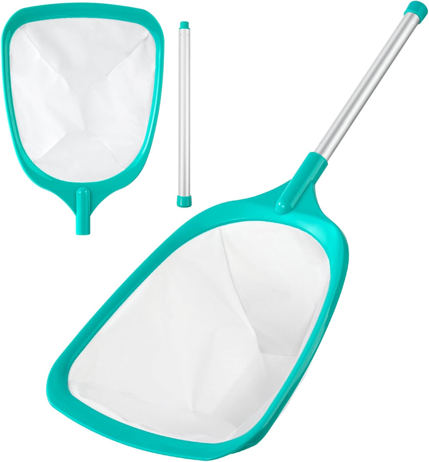 Amazon.com : TOBEHIGHER Pool Skimmer Net with Pole, 26", Hot Tub ...