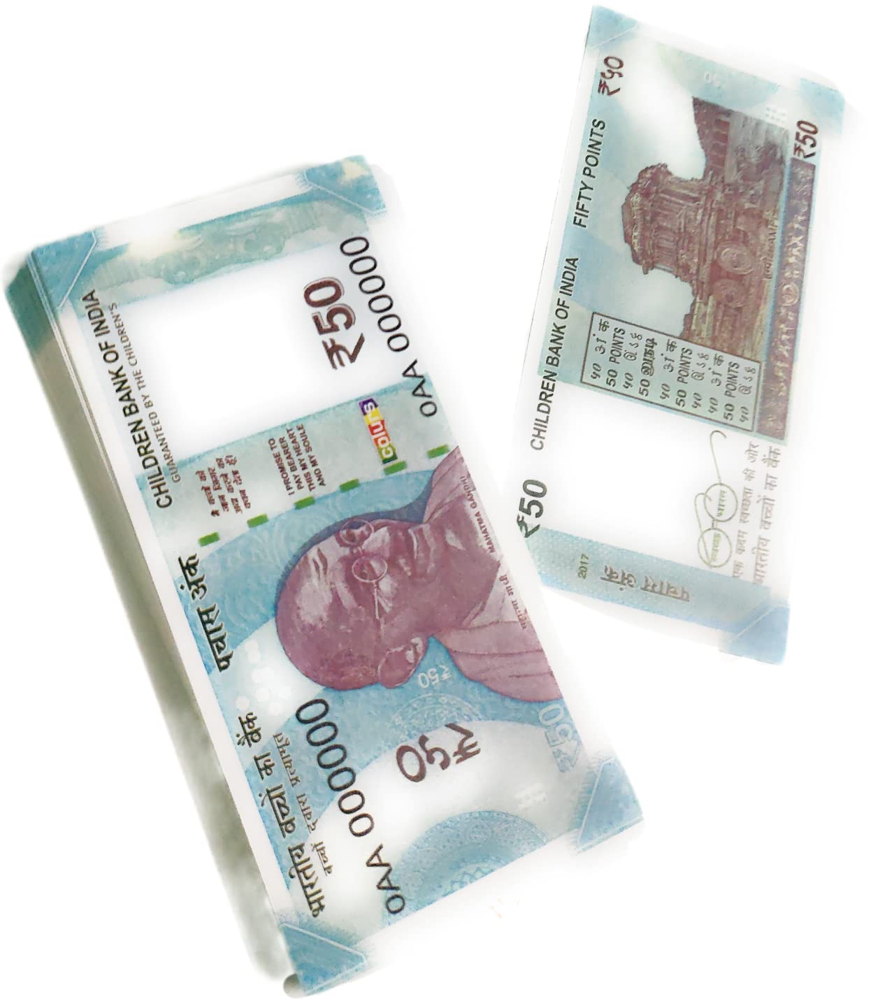 Buy 90 Degree Fake Money Set Currency Bundle Duplicate Indian Rupees ...