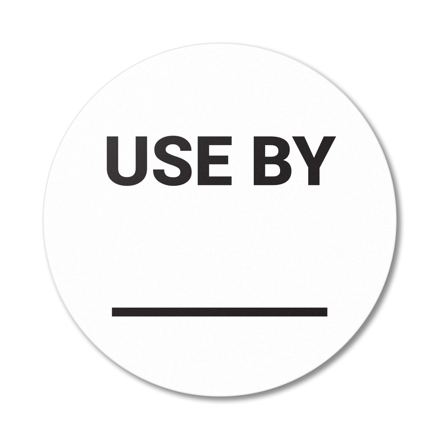 Snapklik.com : Use By - Expiration Food Date Labels - 1.5 Round Use By ...