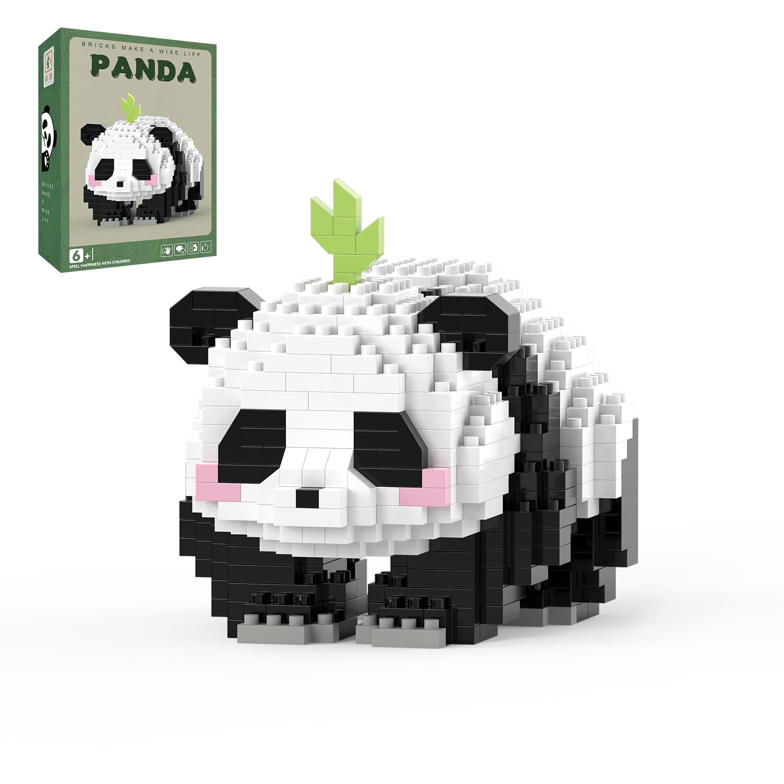 Amazon.com: MJDDJA Mini Building Blocks- Crawling Panda, Party Favors ...