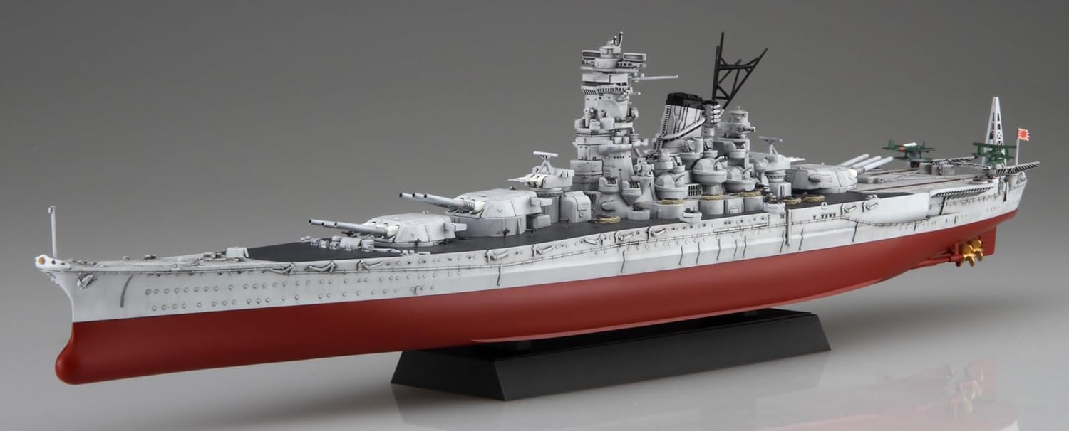Amazon | フジミ模型 1/700 艦NEXTシリーズ No.2 EX-2 日本海軍戦艦 武蔵(捷一号作戦明灰色仕様) エッチングパーツ ...