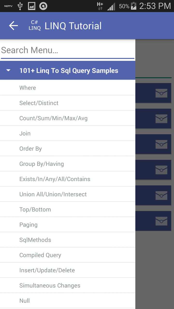 C# LINQ Tutorials - App on Amazon Appstore