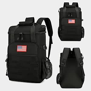 Amazon.com : Tactical Backpack Cooler,Tactical Insulated Soft Cooler ...