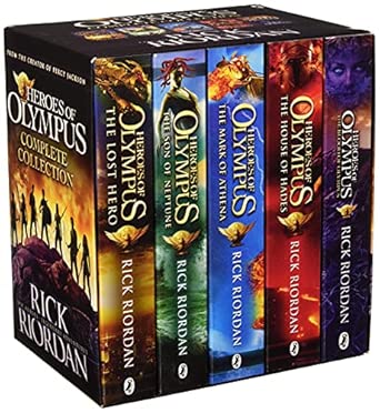 Amazon.com: The Heroes Of Olympus - The Complete Series [Boxed Set] [Newest Set]: 9781338045017 ...