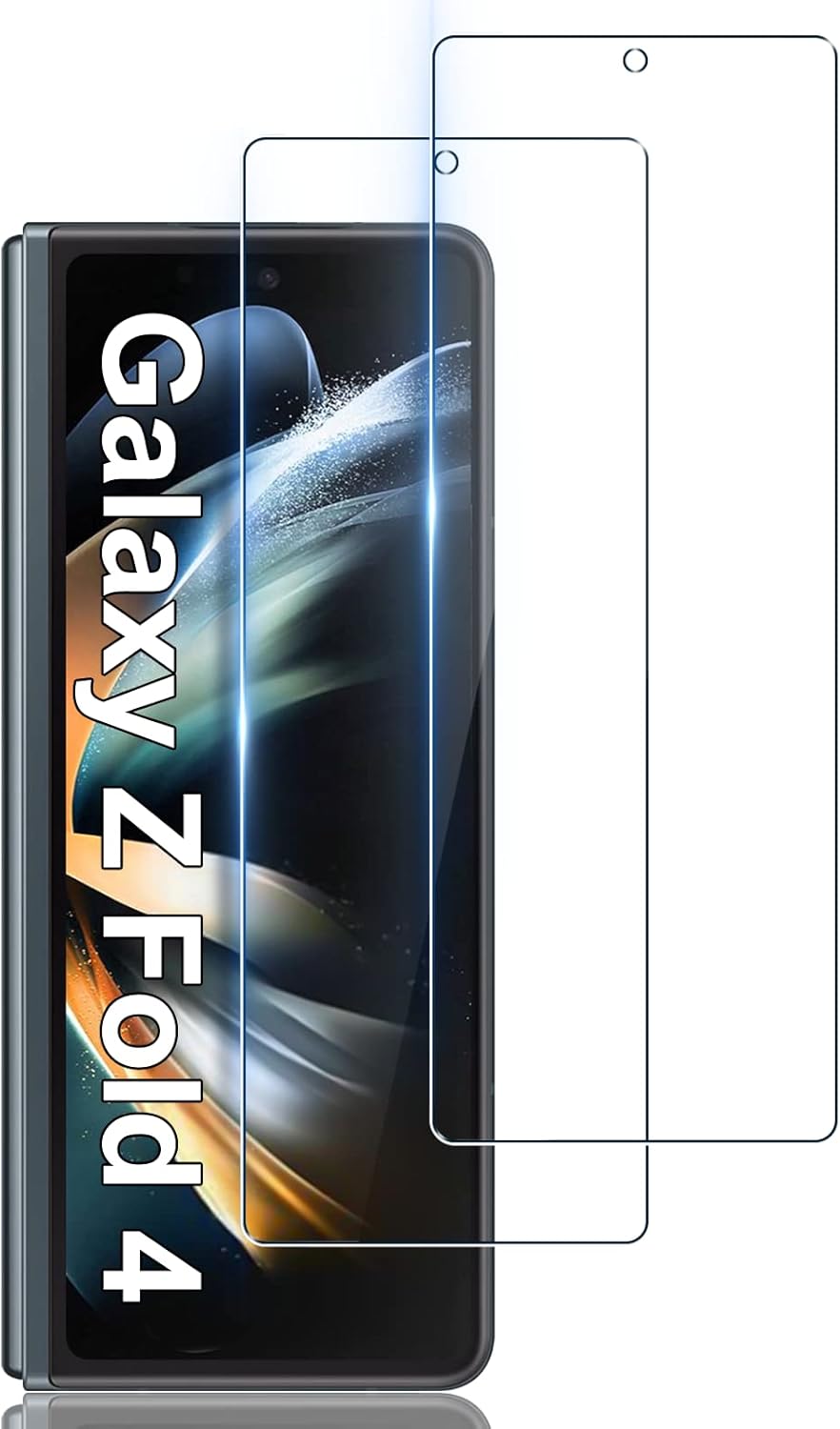 Amazon.com: LYWHL 2-Pack for Samsung Galaxy Z Fold 4 Screen Protector ...
