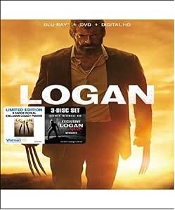 Aduoke LOGAN Blu-ray + DVD+Digital HD Combo Set WALMART Exclusivo incluye 9 tarjetas ...