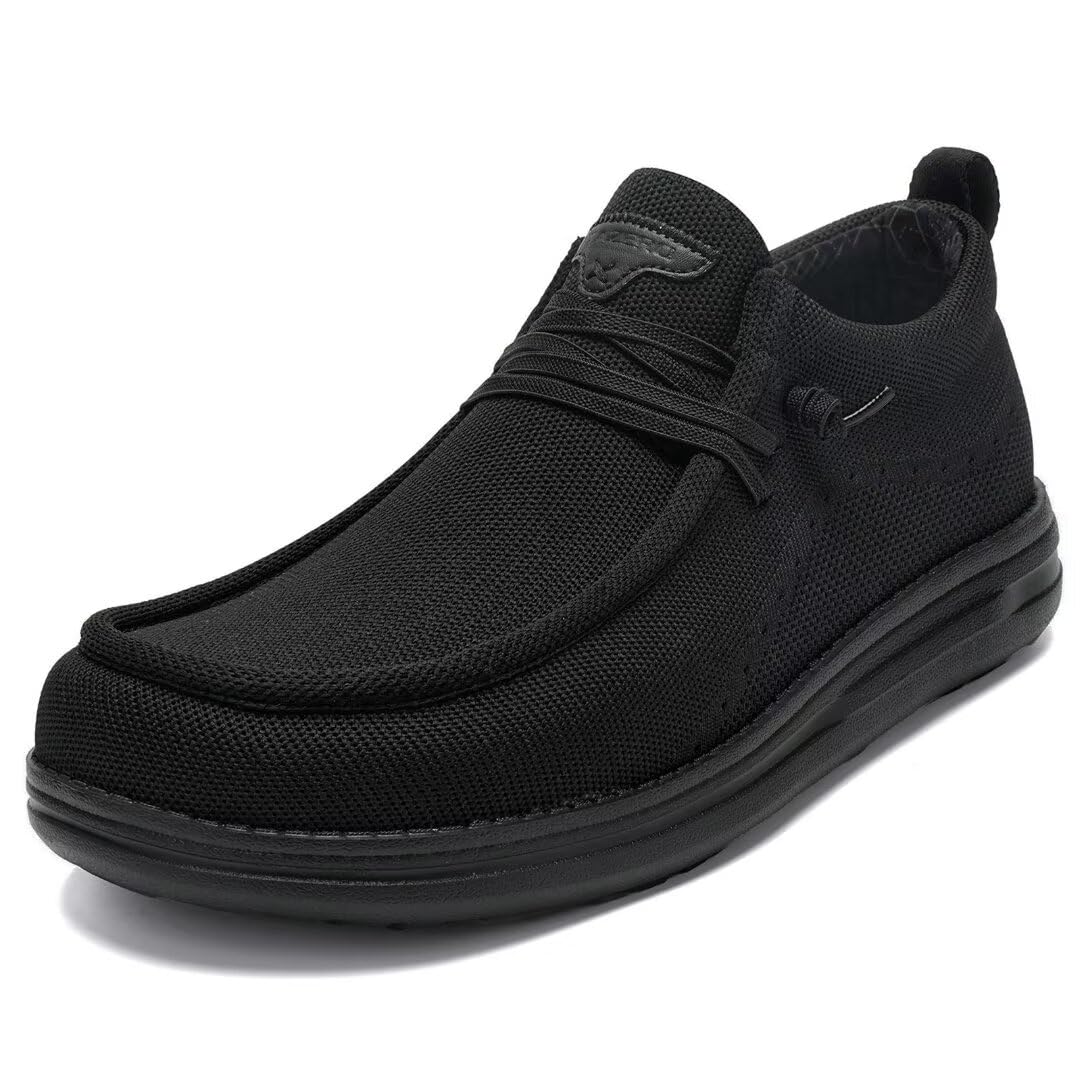 Amazon.com | 1TAZERO Wide-Shoes for Men Toe-Box Walking - Wide Width ...