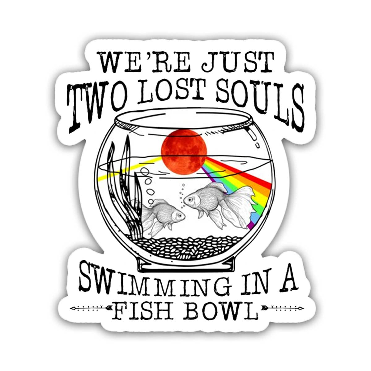 The Sad Fish In Bowl