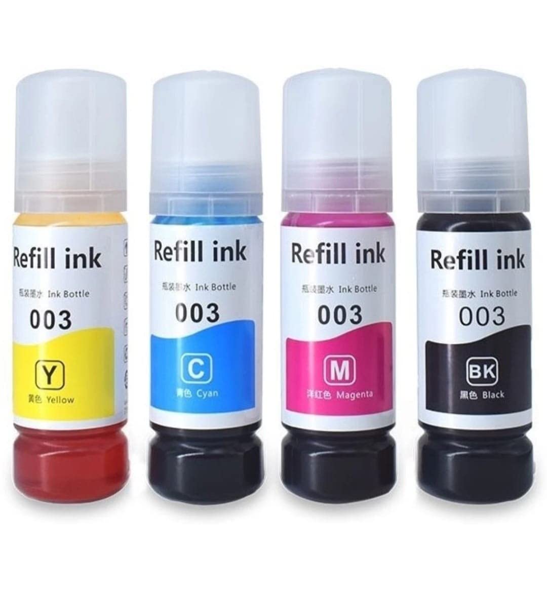 Amigotech 003 Ink for Epson L3110, L3150, L3250, L3252 L3115, L3116 ...