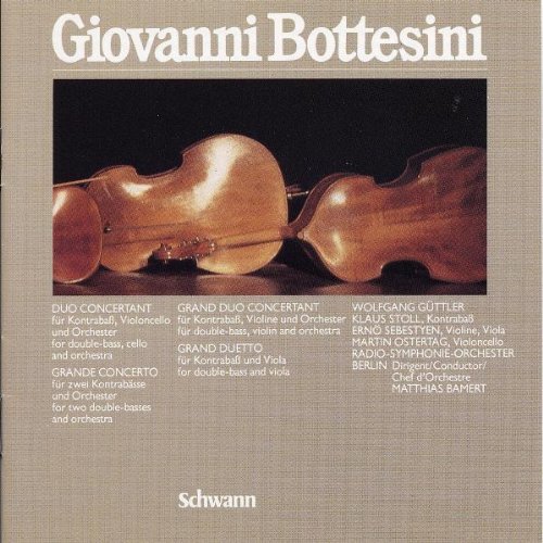 Bottesini;D.Bass Concertos: Giovanni Bottesini, Radio-Symphonie ...