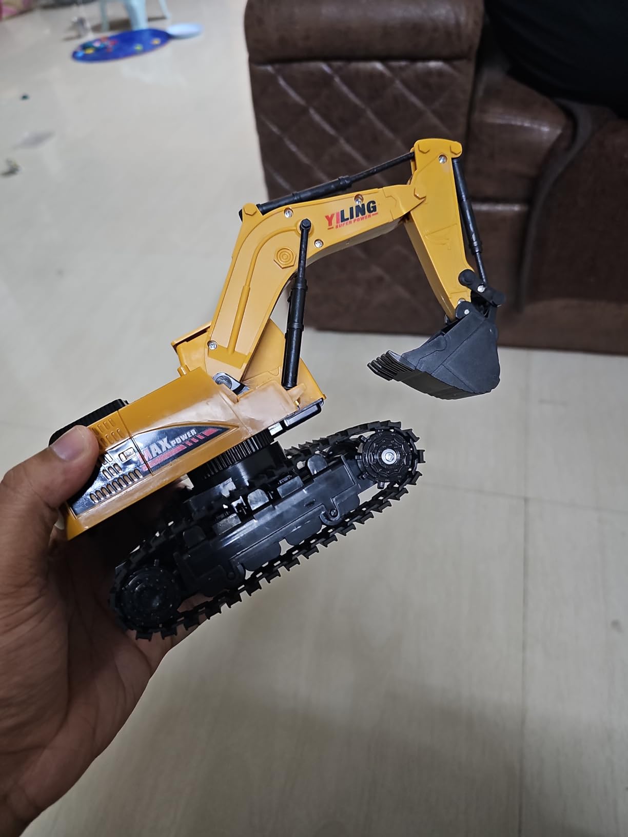 Jack Royal RC Excavator 5-Channel Wireless Remote Control Rechargeable ...