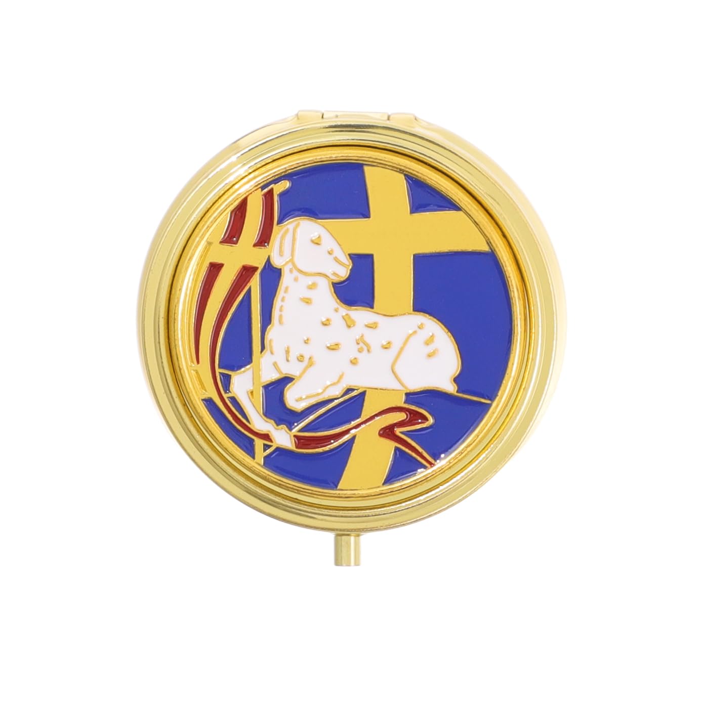 Snapklik.com : Pyx For Communion Host Catholic, Baptism Keepsake Box ...