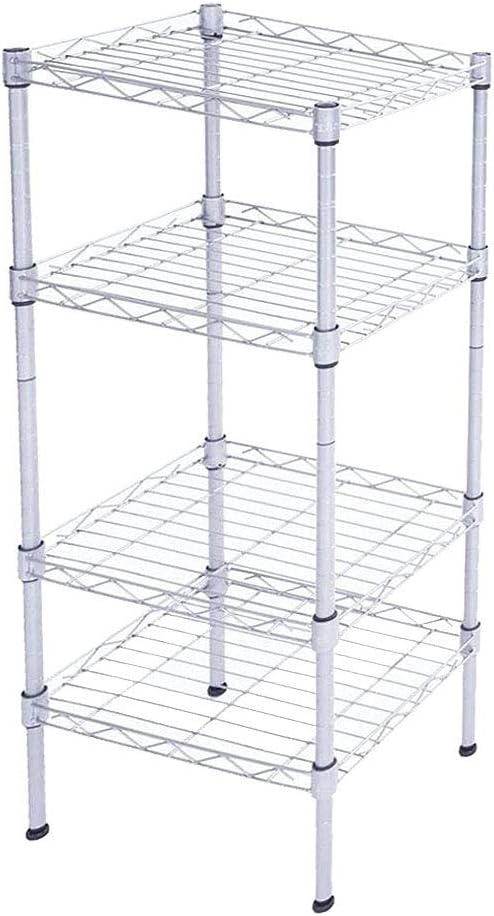 Amazon.com: samanoya 4-Shelf Storage Rack,Adjustable Heavy Duty Storage ...