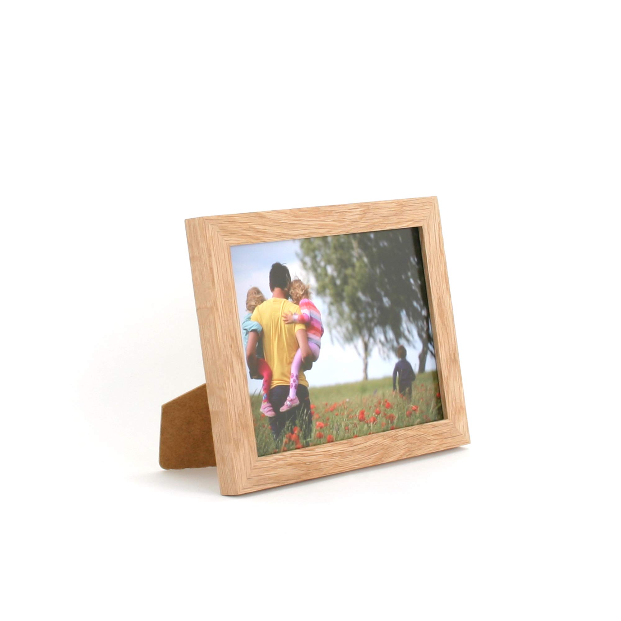 Wall Space 8x6 Oak Frame Natural Light Oak Photo Frames 8x6 Inches