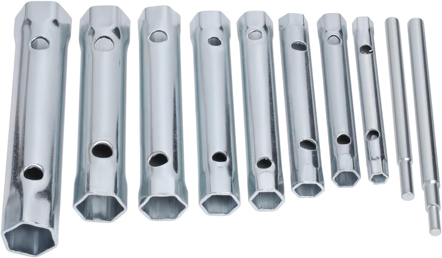 10Pcs Dual-Ended Wrench Socket Plumber Back Nut Tap Spark Plug Spanner ...