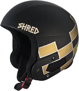 Amazon.com: Shred Brain Bucket Raptor Helmet, Black, X-Small/Small (54 ...