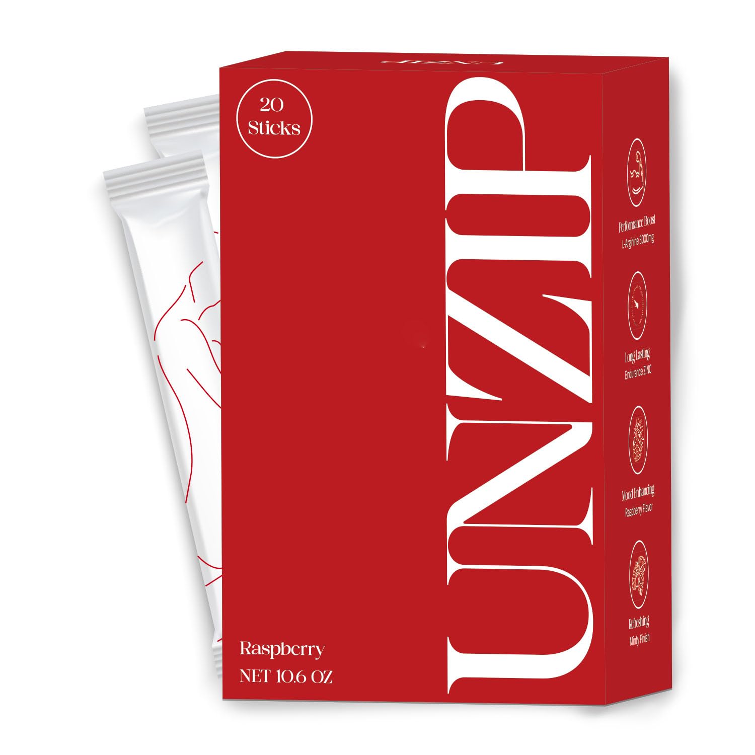 Amazon.com : UNZIP 20T | Energy Boost L-Arginine Jelly Sticks ...