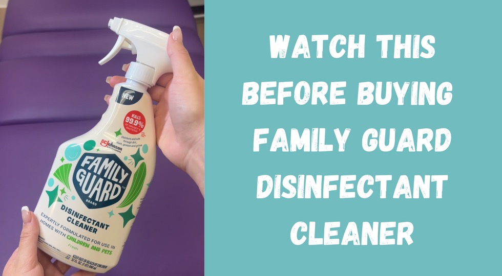 Watch Watch This Before Buying Family Guard Disinfectant Cleaner on ...