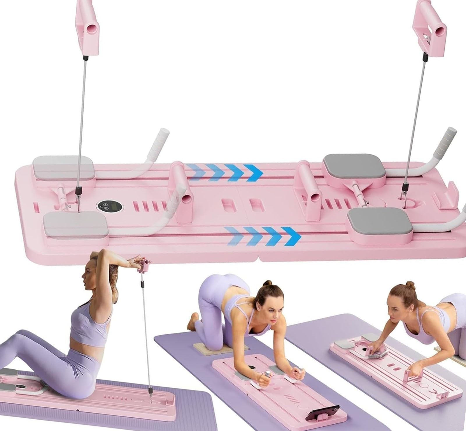 UKLULUAMZ Foldable Pilates Reformer Board Set by Lhanel - Purpose ...