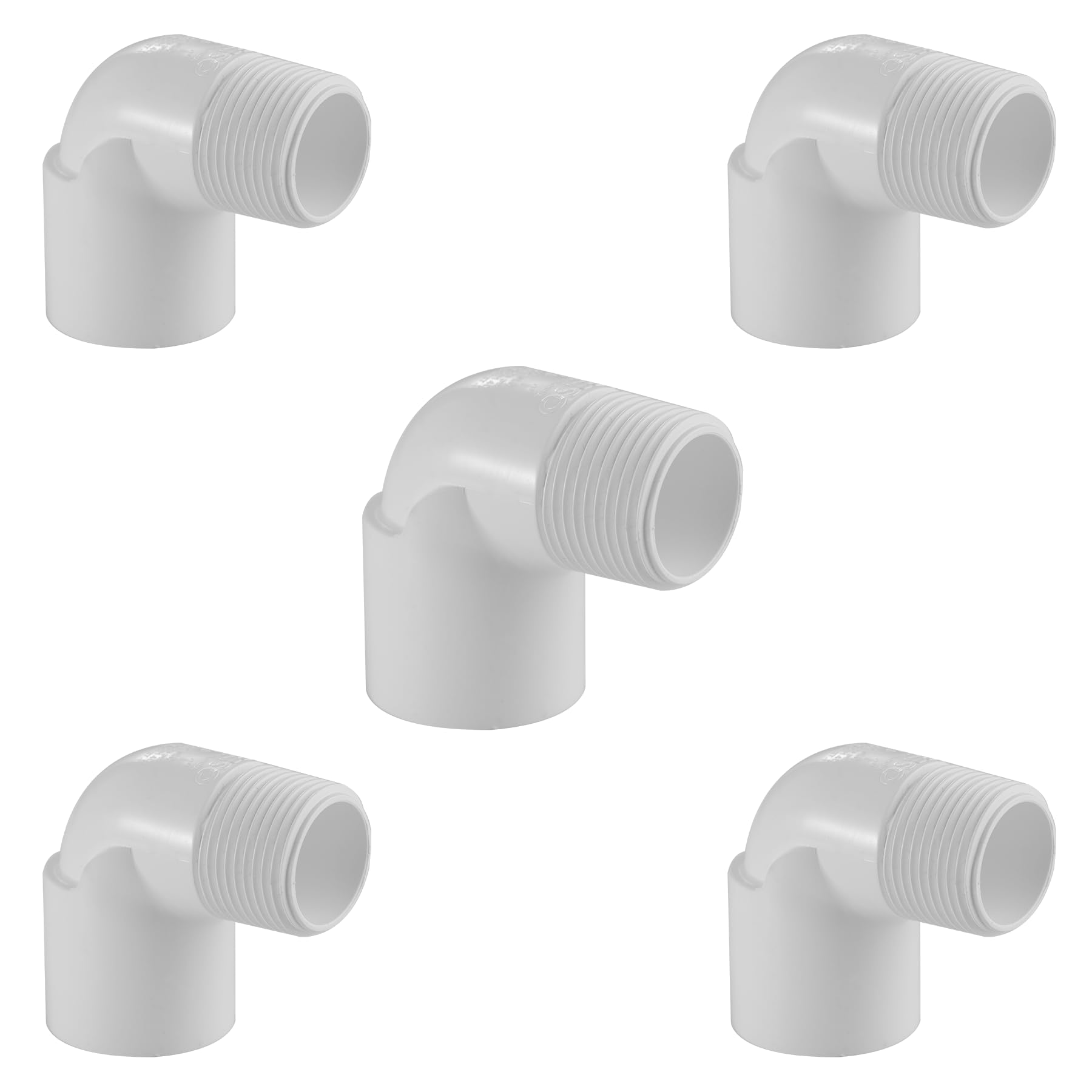 Lesso America 410 Series PVC Pipe Fitting - 90° Street Ell - Schedule ...
