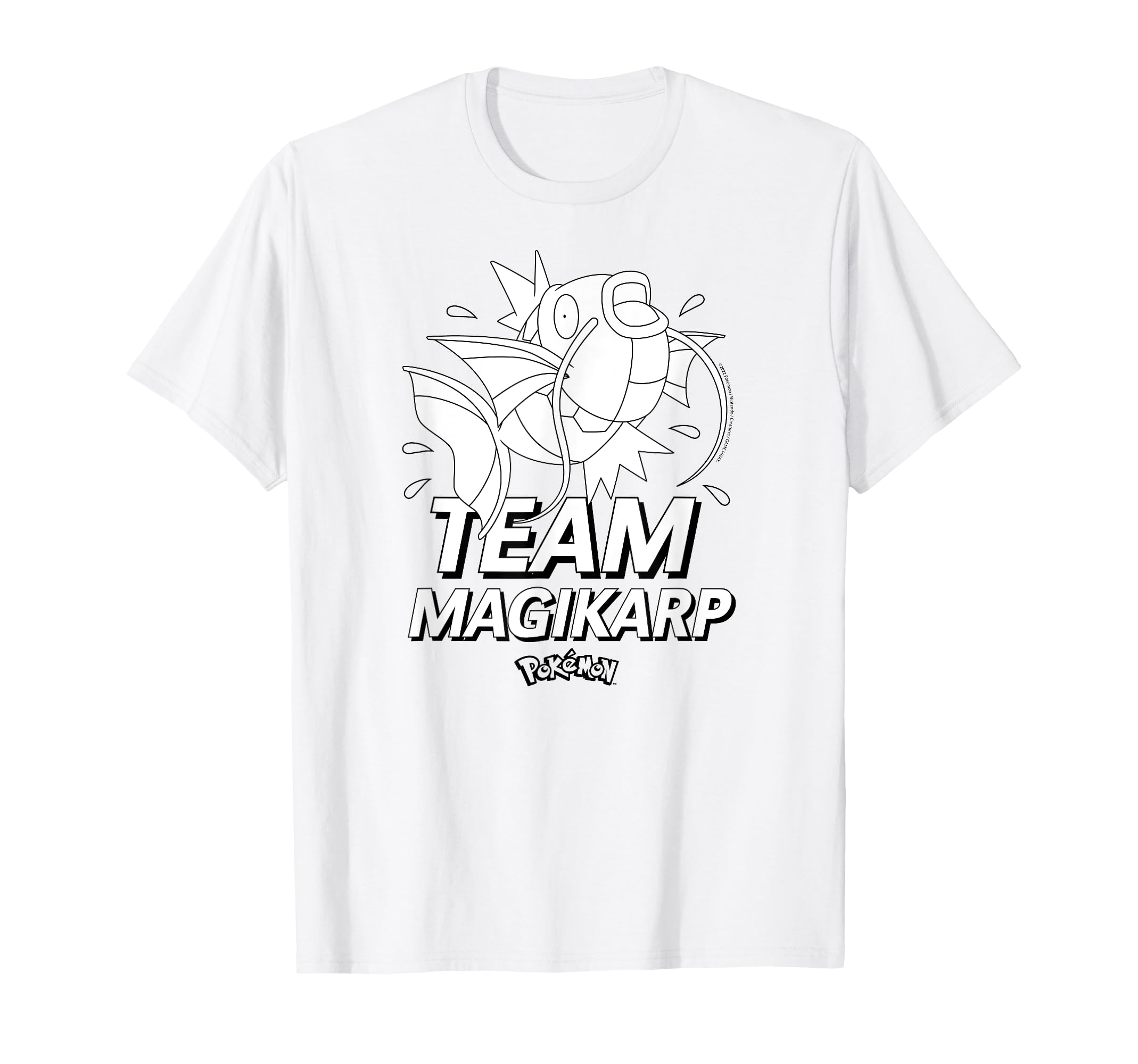 Amazon.com: Pokémon - Team Magikarp T-Shirt : Clothing, Shoes & Jewelry