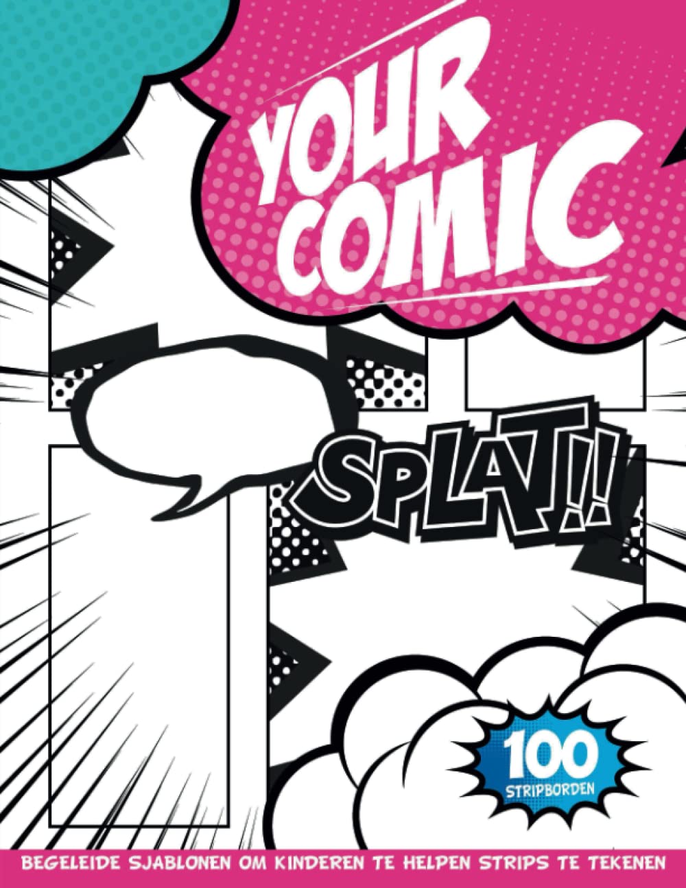 Comics Maken Comic Boy Craft Met Creatieve Lege Strepen Om | Desertcart ...