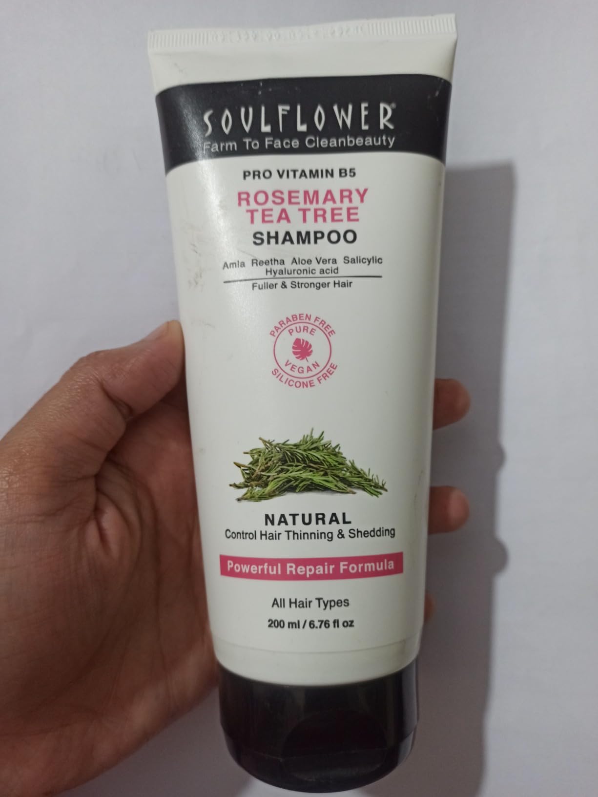 Buy Soulflower Rosemary Shampoo For Hair Growth, Anti Hair Fall ...